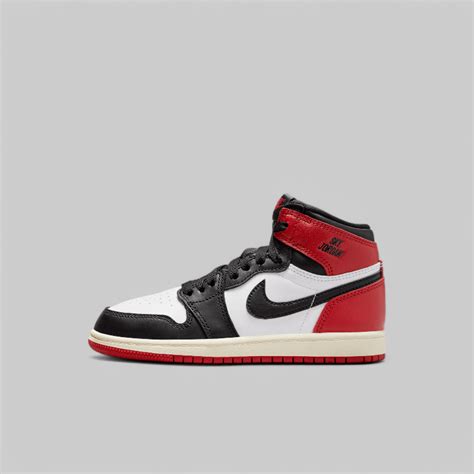 Air Jordan 1 Retro High Og Ps Black Toe Reimagined Loaded