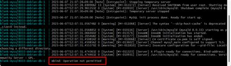 【dockermysql】「mbind Operation Not Permitted」の対応│おくやんのテックダイアリー