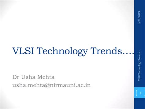 Vlsi Technology Trends Pdf