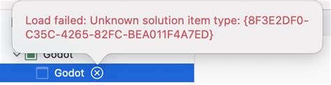 Visual Studio Can T Open Godot C Solution On Mac OSX Issue Godotengine Godot