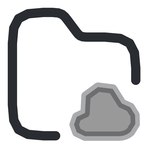 Folder Cloud Vector Svg Icon Svg Repo