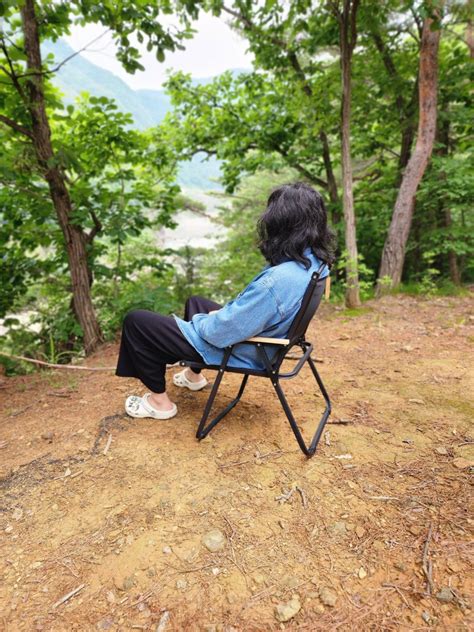 감성캠핑장소 솔로캠핑 하기 좋은 서울근교 경기캠핑장 베어하이크 릴렉스 접이식 경량 캠핑의자 11 네이버 블로그