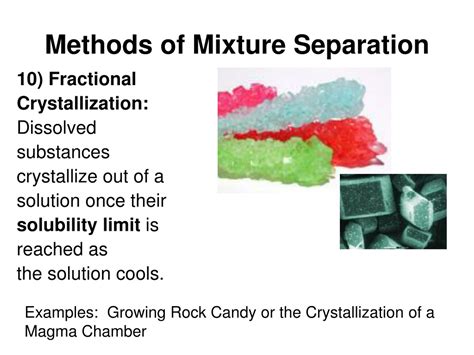 PPT Methods Of Mixture Separation PowerPoint Presentation Free Download ID