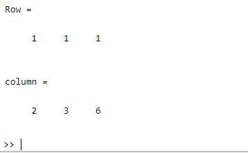 Comment Trouver La Position Dun Nombre Dans Un Array Dans MATLAB StackLima
