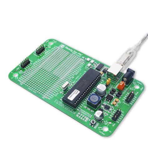 ready for pic 40 pin pic development board with pic18f45k22