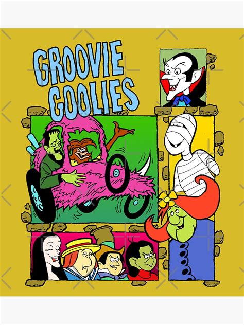 Groovie Goolies Sticker For Sale By Pop Pop P Pow Redbubble