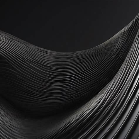 Premium Ai Image Parallel Lines Wave Planes Plastic Tube Surfaces