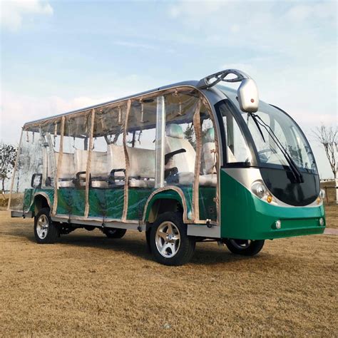 Lithium Ion 14 Seater Tour Golf Car Mini Shuttle Bus Shuttle Bus And Sightseeing Bus
