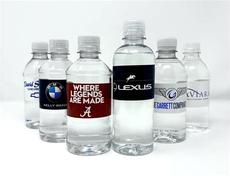 Boost Events With Custom Label Water Bottles Sports Branding