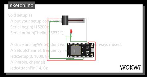 Wokwi Online ESP STM Arduino Simulator