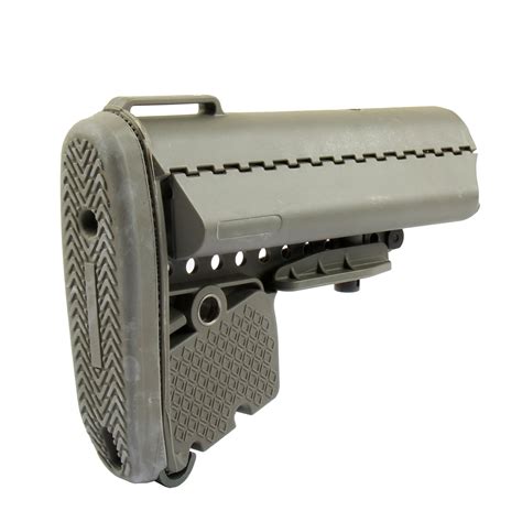 ar stock fit mil spec 6p buffer tube with lots of storage od green tacfun