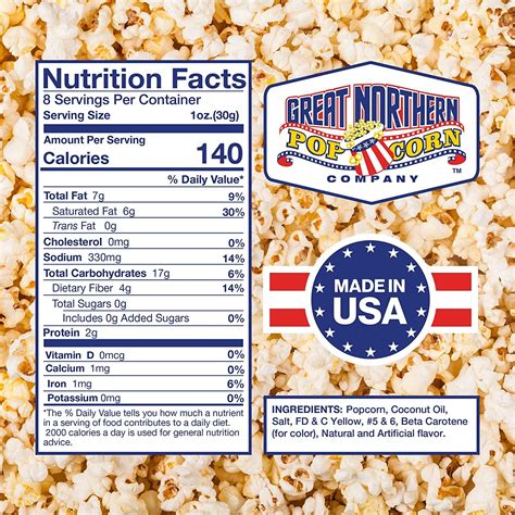 Great Northern Popcorn Company Movie Theater Style Popcorn Packs 24