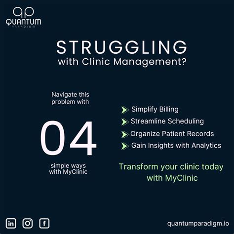 Quantum Paradigm On Linkedin Clinicmanagement Healthcaresolutions