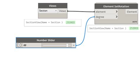 Rotate Section View Revit Dynamo