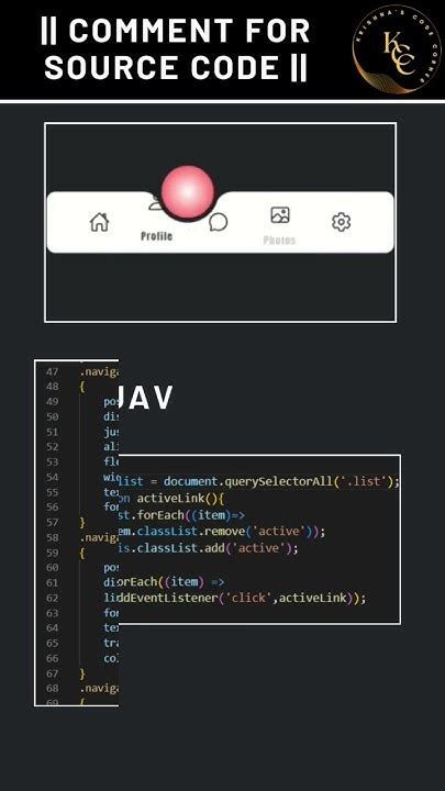 Magic Navigation Menu Html Css Js Shorts Htmlcss Youtube