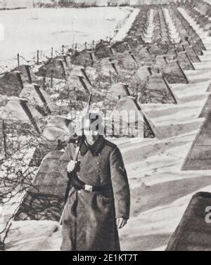 The Siegfried Line Known In German As The Westwall Was A German