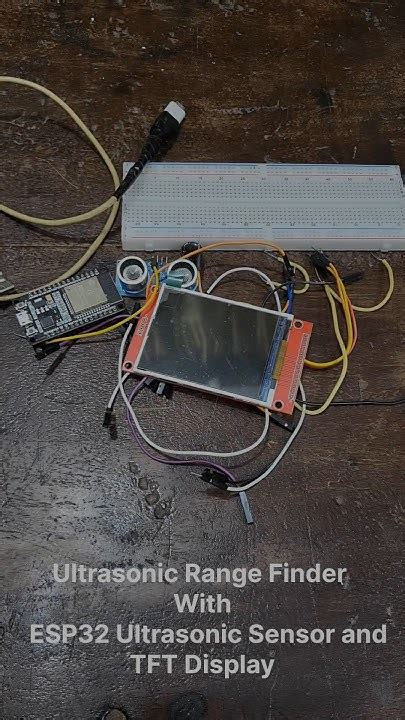 Ultrasonic Range Finder Using Esp32 And Ultrasonicsensor Arduino