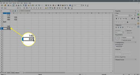 How To Add Up Columns Or Rows Of Numbers In Open Office Calc