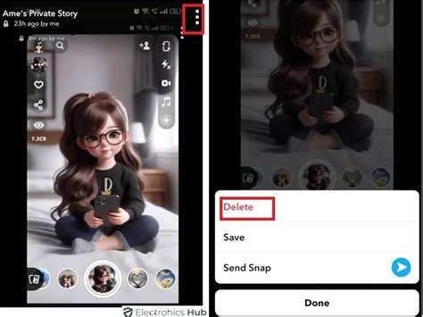 How To Delete A Snapchat Story