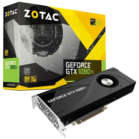 Zotac Geforce Gtx 1080 Ti Blower 11264 Mb Gddr5x Watercooling Uk
