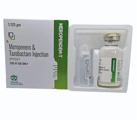 Meropenem Tazobactam Injection At Rs 3728 Vial Tazobactam Injection Ip In Panchkula Id
