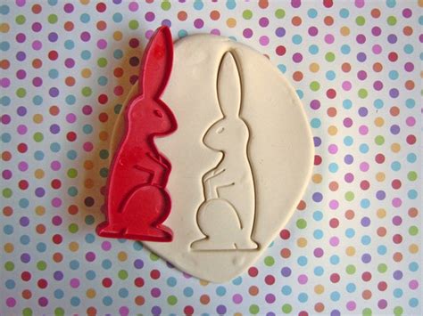 Vintage Tupperware Easter Bunny Rabbit Imprint Cookie Cutter Etsy