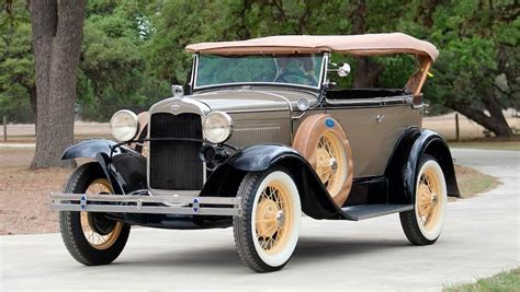 1931 Ford Model A Phaeton Vin A810471 Classic Com