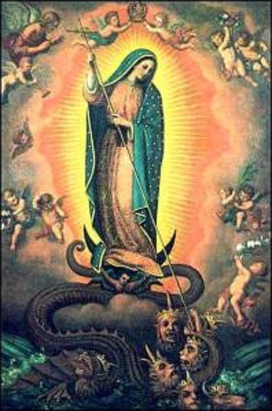 Mary Crushes Serpent Virgin Mary Art Blessed Virgin Mary Mary And Jesus