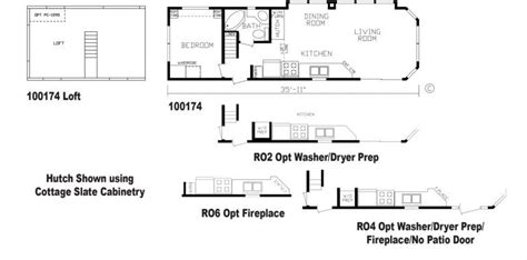 1998 Breckenridge Park Model Floor Plans