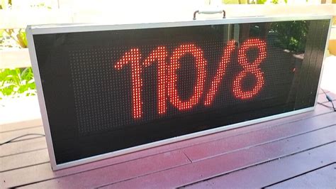 Score Cx Digital Cricket And Soccer Scoreboard Using Dot Matrix Display Scoreduino Cricket And