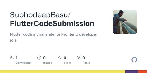 github subhodeepbasu fluttercodesubmission flutter coding challenge