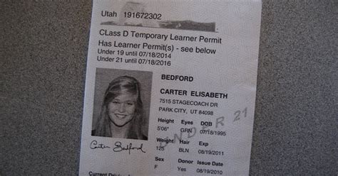 Carter Got Her Learners Permit