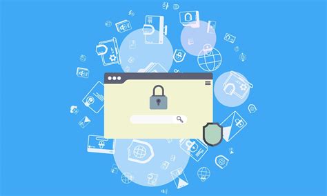 internet search protected from viruses and scams 15358829 vector art at