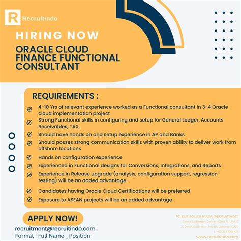 recruitindo on linkedin oracle oraclecloud oraclecertified finance