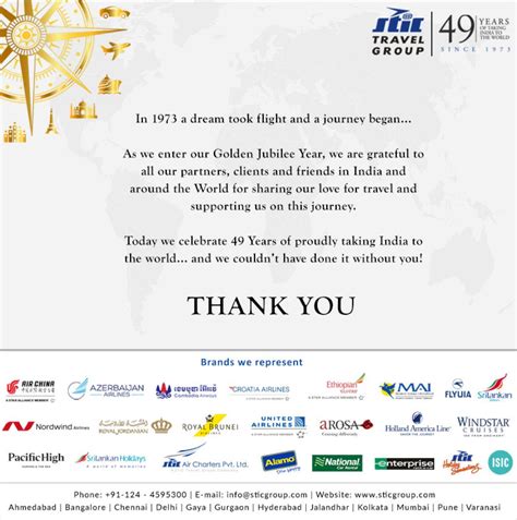 Stic Clients Partners Vendors Customers Employees Thankyou Friendsoftravel Grateful