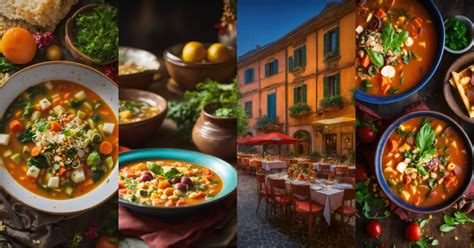 Lexica High End Styling Image Fine Dine Of Minestrone High Quality