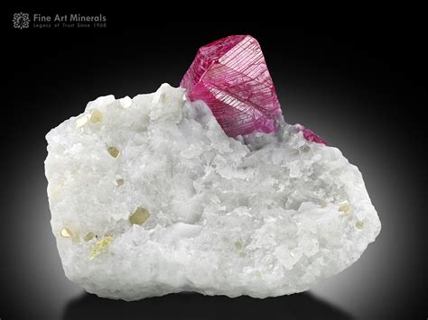 Ruby On Matrix From Hunza Valley Pakistan Fine Art Minerals