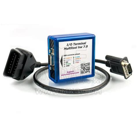 Io Terminal Multi Tool Device And Io Terminal Obd Cable For Multitool