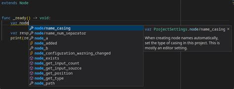 Gdscript Language Server Causing Irrelevant Intellisense While Typing A