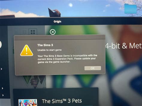 Sims 3 Error Message After Downloading Expansion Pack Rthesims3