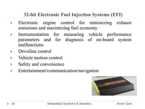Robotics And Embedded Systems Pptx