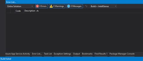 C How To Find The Reason For A Failed Build Without Any Error Or Warning Stack Overflow