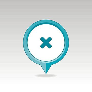 Delete Pin Map Icon Map Pointermarkers Symbol Position Round Vector Symbol Position Round PNG