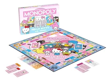 Monopoly Hello Kitty And Friends Special Edition Envío Gratis