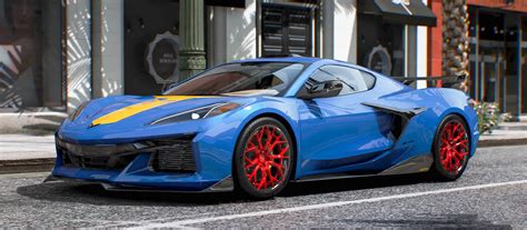 2023 Chevrolet Corvette Z06 Custom Gta 5 Mod