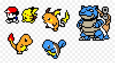 8 Bit Pokemon Sprites Minecraft
