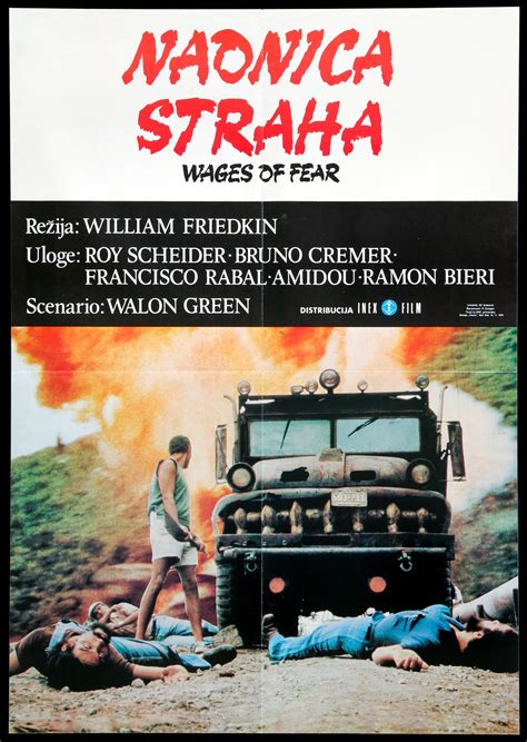 Sorcerer 1977 Original Yugoslavian Movie Poster Original Film Art