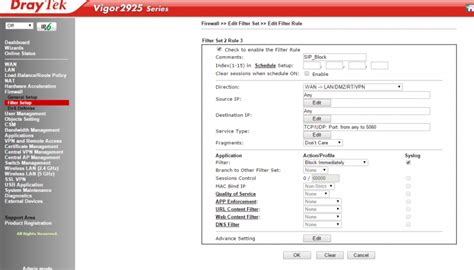 How To Protect Your Ip Pbx With Draytek Firewalls Abp Tech