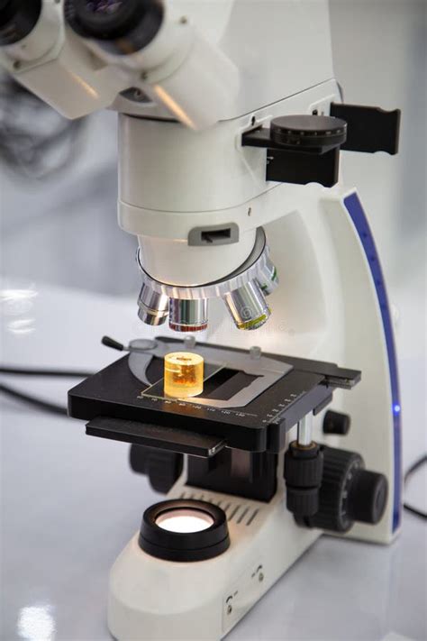 Laboratory Analysis Microscope Stock Image Image Of Observation Industry 134603015
