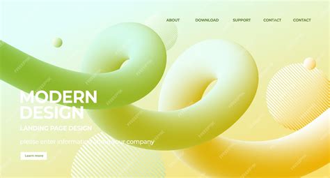 Premium Vector Abstract Gradient Blend Colorful Twisted Liquid Shapes Creative Design Element